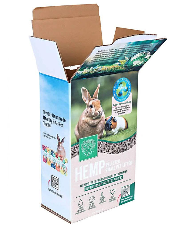 Hemp Pelleted Small Pet Litter - Small Pet Select U.S.