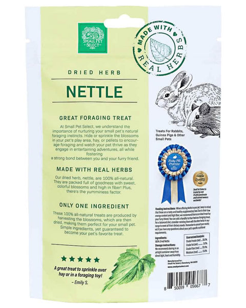 Nettle - High in Protein – Small Pet Select U.S.
