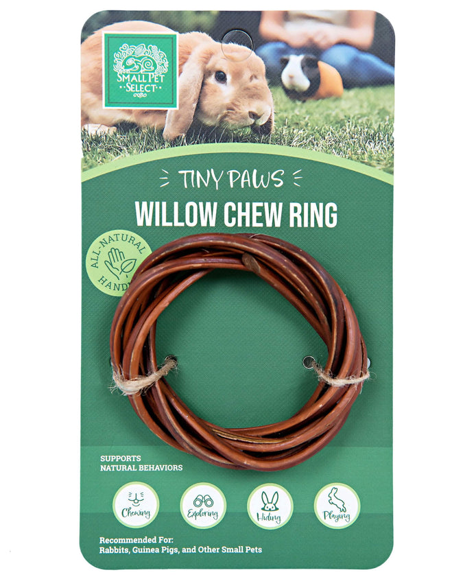 Tiny Paws Willow Chew Ring | Chewable Ring for Small Pets – Small Pet ...