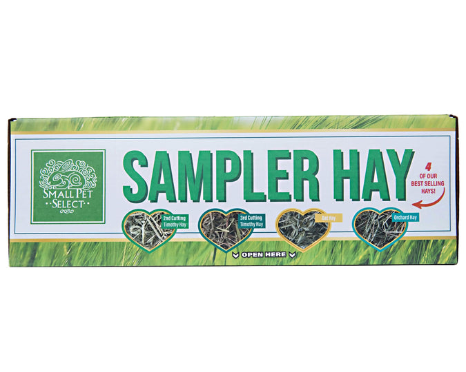 Sampler Hay Box - Great for Diet Variety! – Small Pet Select U.S.