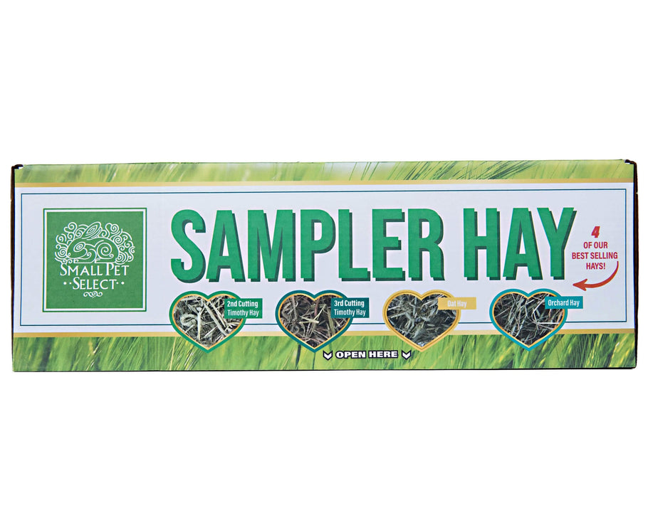 Sampler Hay Box - Great for Diet Variety! – Small Pet Select U.S.