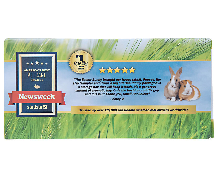 Sampler Hay Box - Great for Diet Variety! – Small Pet Select U.S.