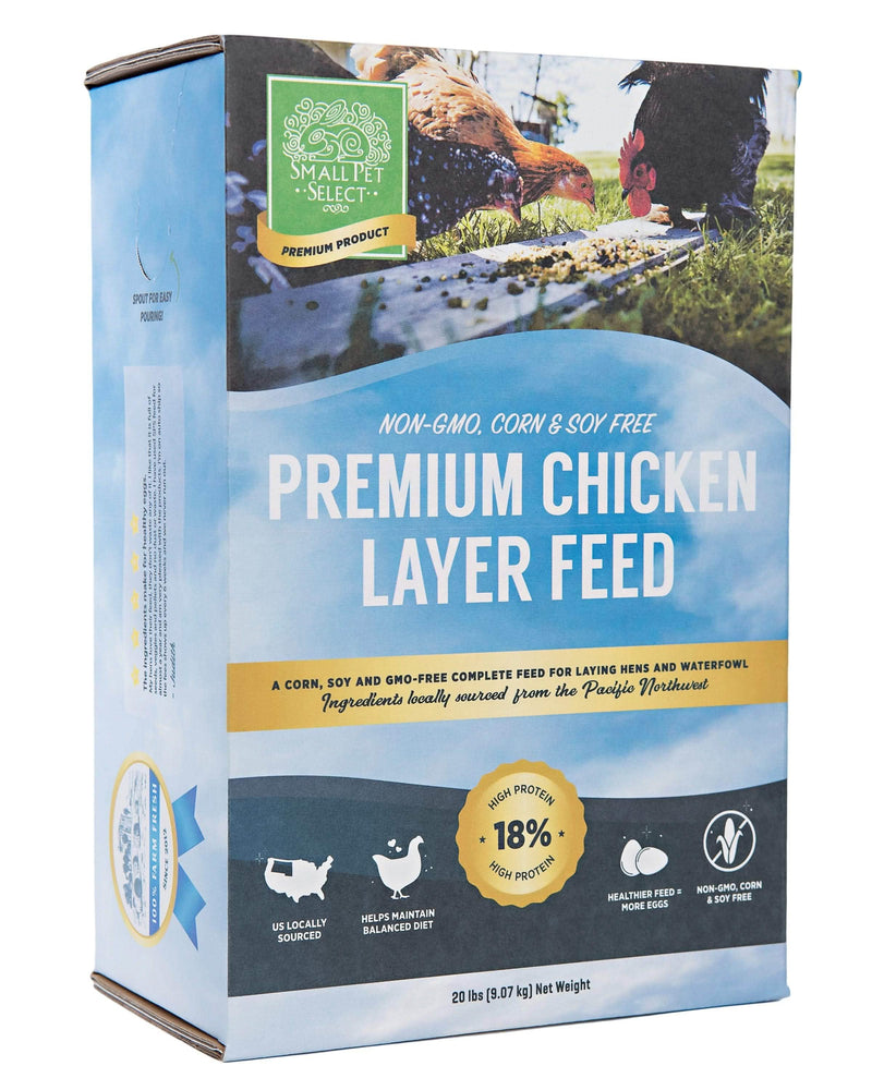Chicken Layer Feed - Corn-Free, Soy-Free, Non-GMO – Small Pet Select U.S.