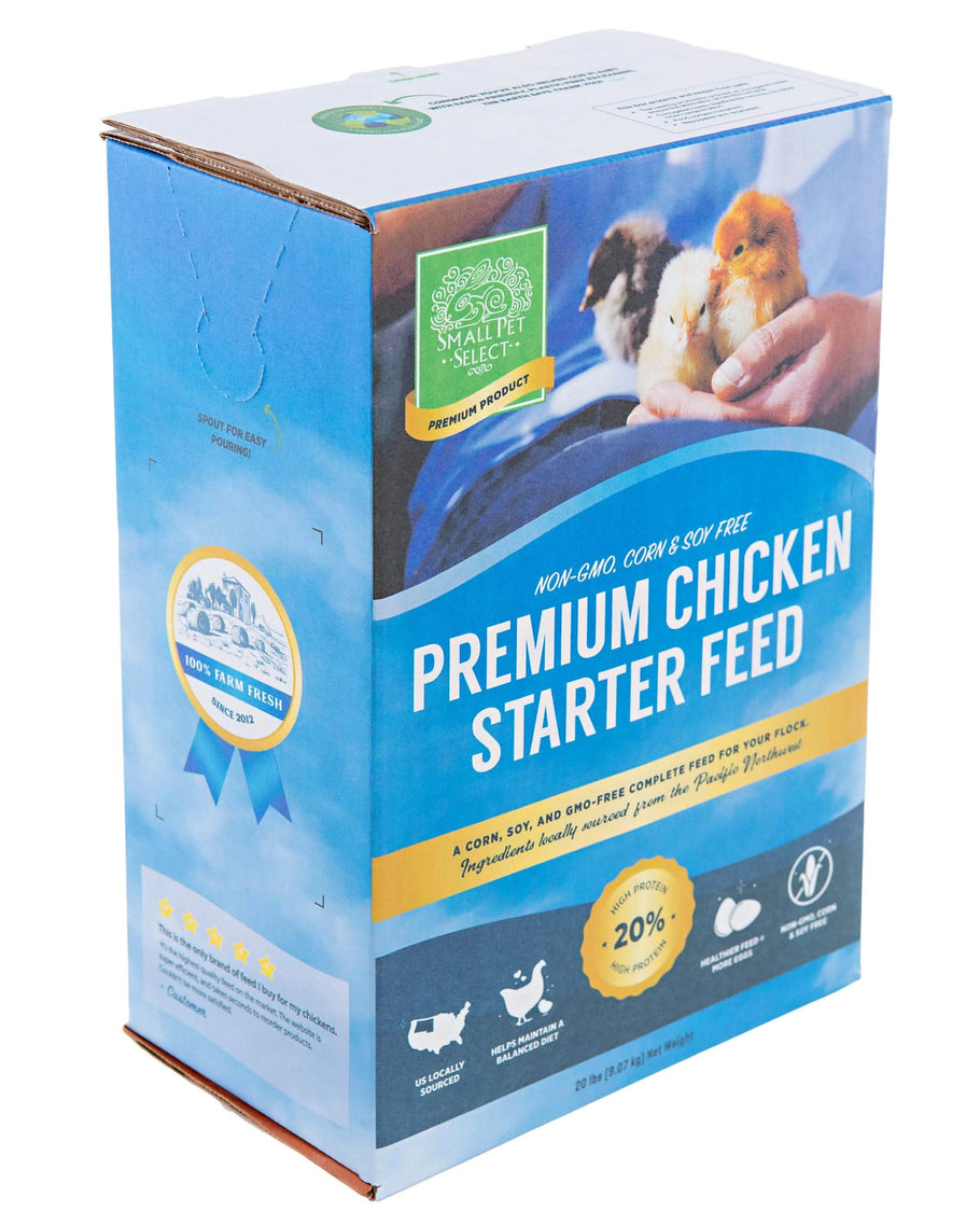 Chicken Starter Feed - Corn-Free, Soy-Free, Non-GMO – Small Pet Select U.S.