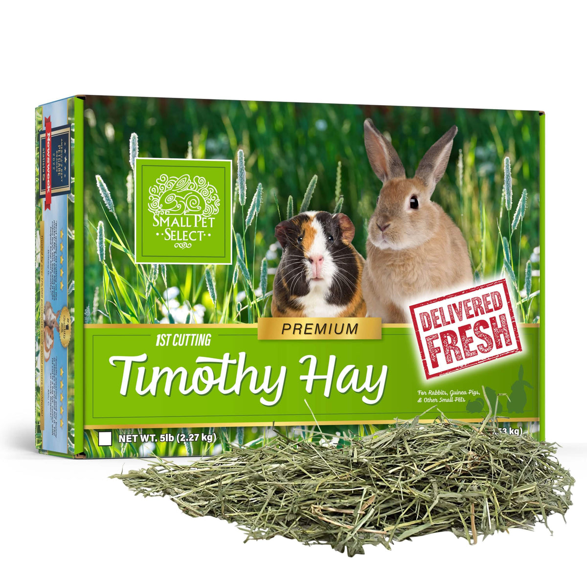 1st Cutting Timothy Hay - Great Source of Fiber! - Small Pet Select U.S.
