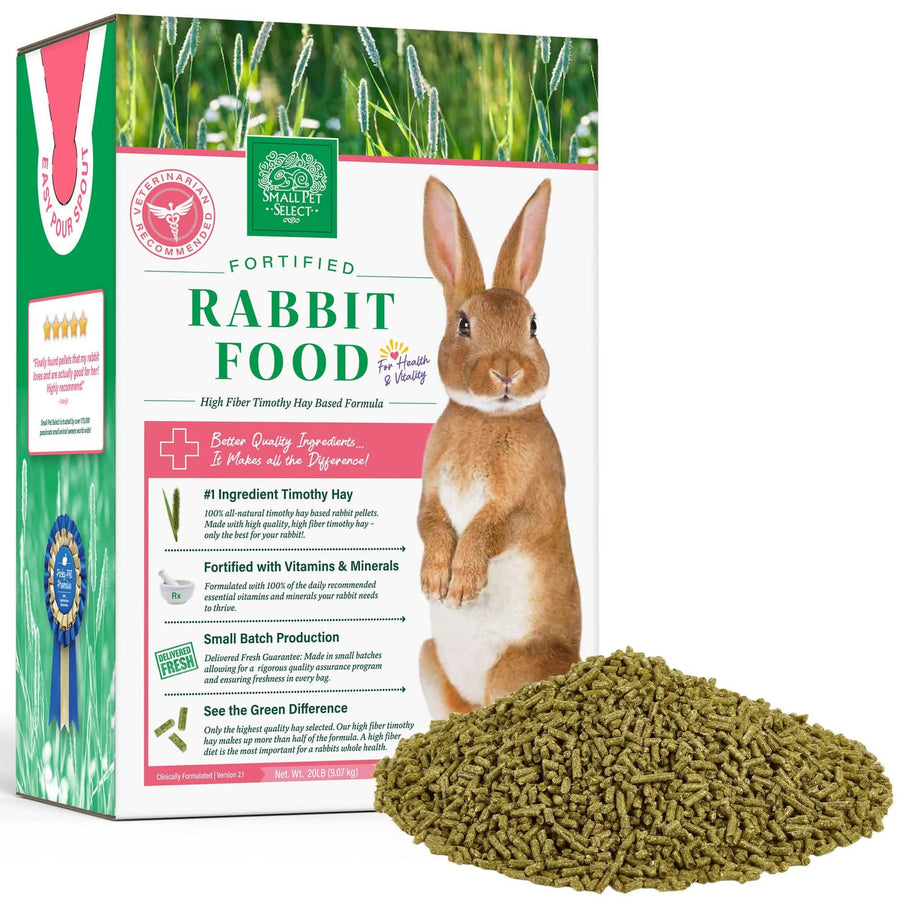 Premium, Healthy Hay-Based Rabbit Food | Small Pet Select U.S – Small ...