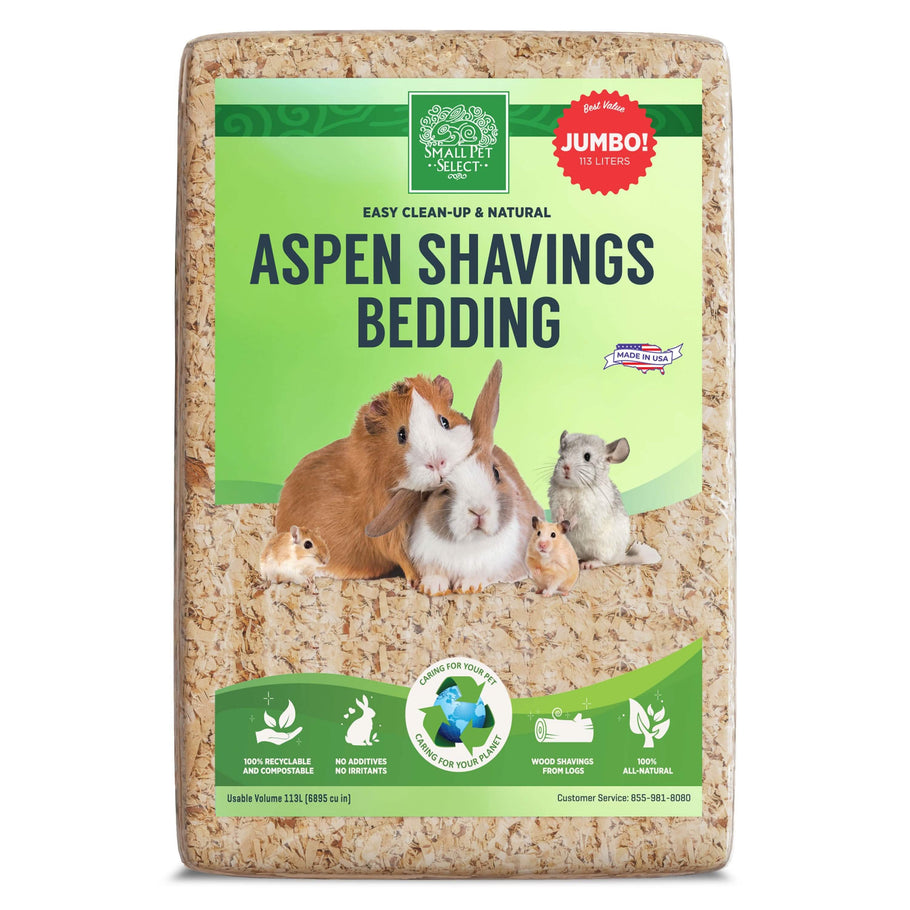 Aspen Shavings Bedding - 100% Heat-Treated Aspen Shavings – Small Pet ...