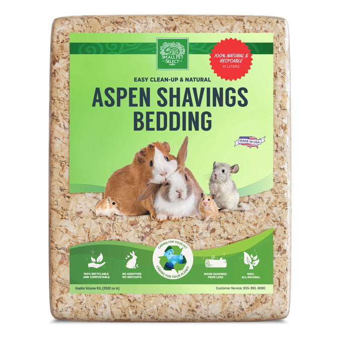 Aspen Shavings Bedding - 100% Heat-Treated Aspen Shavings – Small Pet ...