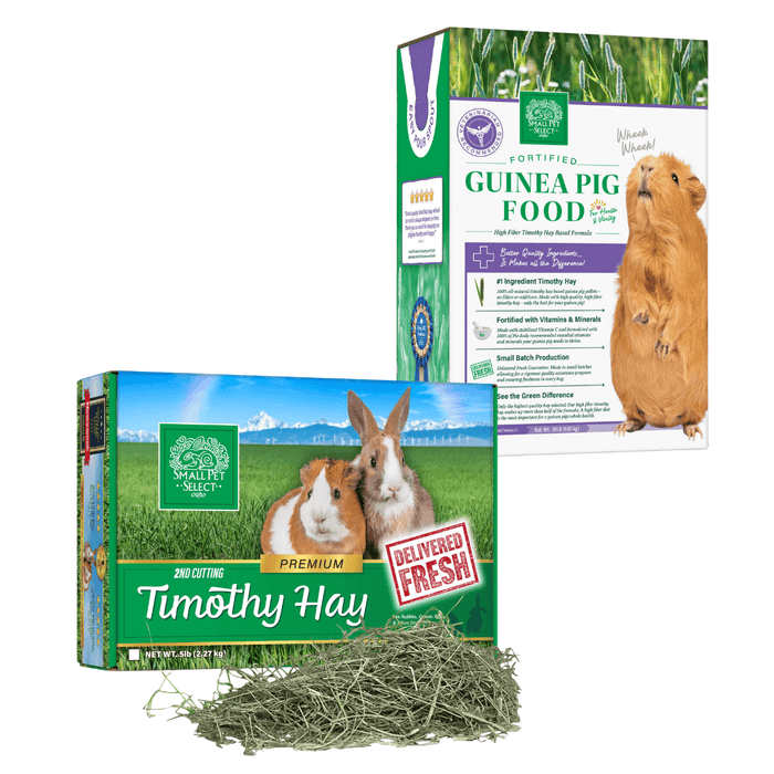 Premium Timothy Hay for Rabbits and Guinea Pigs - Small Pet Select U.S.