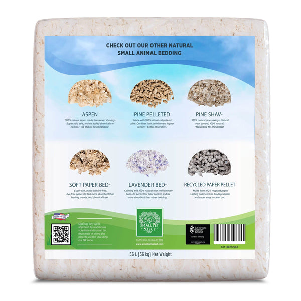 Unbleached White Paper Bedding for Rabbits | Small Pet Select - Small ...